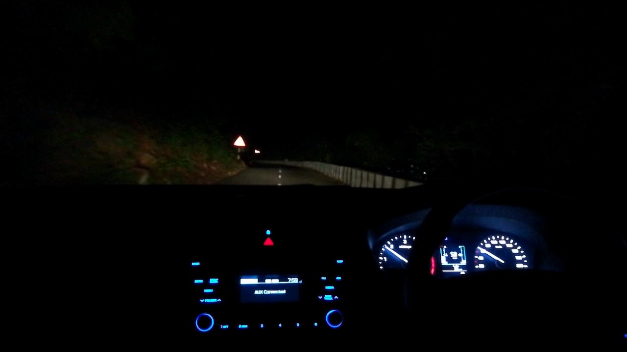 HYUNDAI ELITE I20 Night Drive at Yelagiri hills... - YouTube