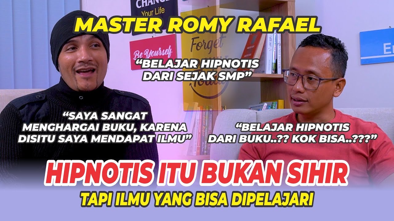 ROMY RAFAEL BAGIKAN KISAH PERJALANANNYA MENJADI SEORANG HYPNOTERAPHYST ...