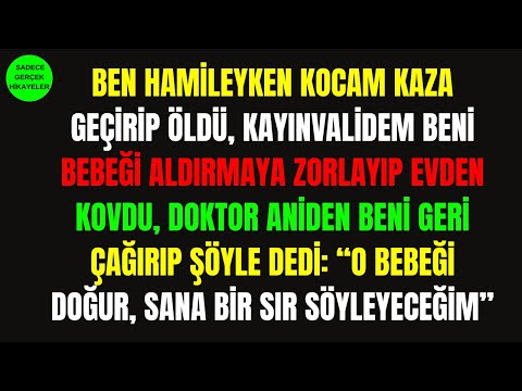 DOKTOR ANİDEN BENİ GERİ ÇAĞIRIP ŞÖYLE DEDİ: “O BEBEĞİ DOĞUR, SANA BİR SIR SÖYLEYECEĞİM”