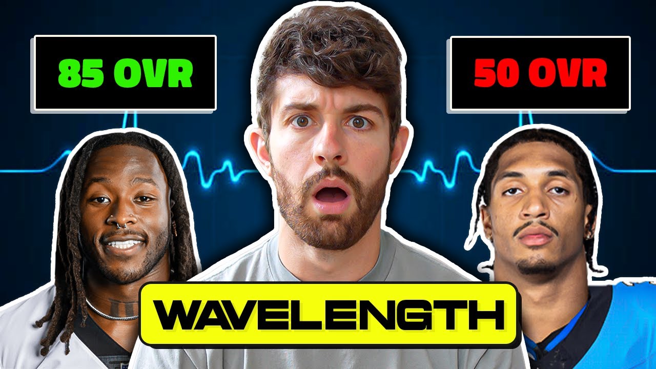 Guessing NFL Players Skill Level in Wavelength! - YouTube