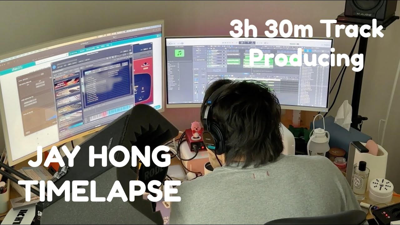 Jay Hong Timelapse - 3h 30m Track Producing - YouTube