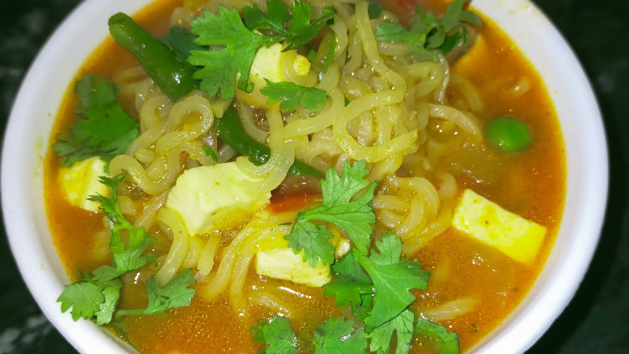 let's make easy and tasty paneer Maggi recipe | ANNPURNA KI RASOI | PLZ ...