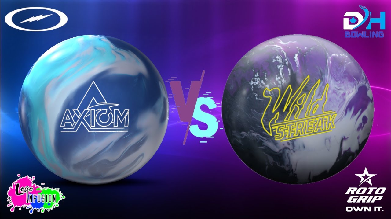 Storm Axiom VS Roto Grip Wild Streak Video Ball Review By DH Bowling ...