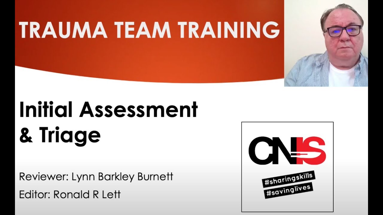 Trauma Team Training: Initial Assessment and Triage - YouTube
