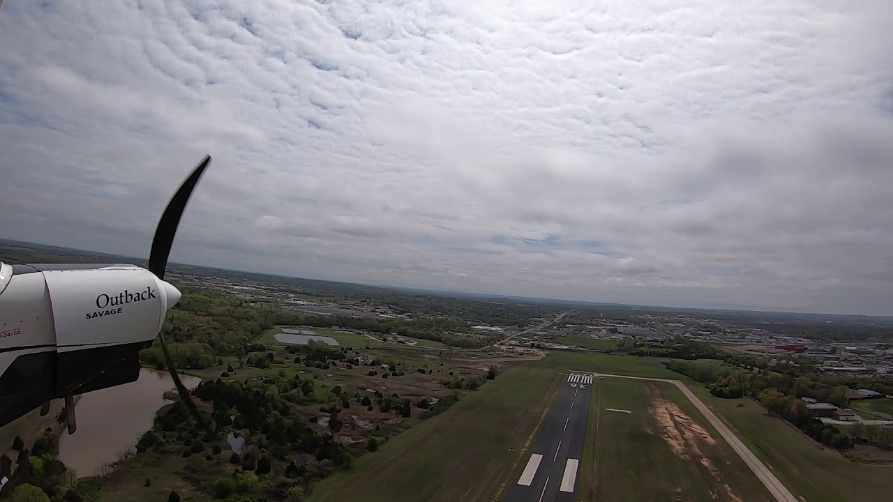 Valley airfield fly-by - YouTube