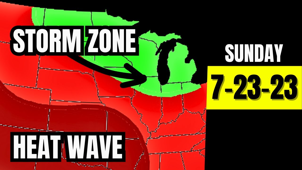 MAJOR Heat Wave Gives Way To ACTIVE Storms... Sunday Weather Forecast 7 ...