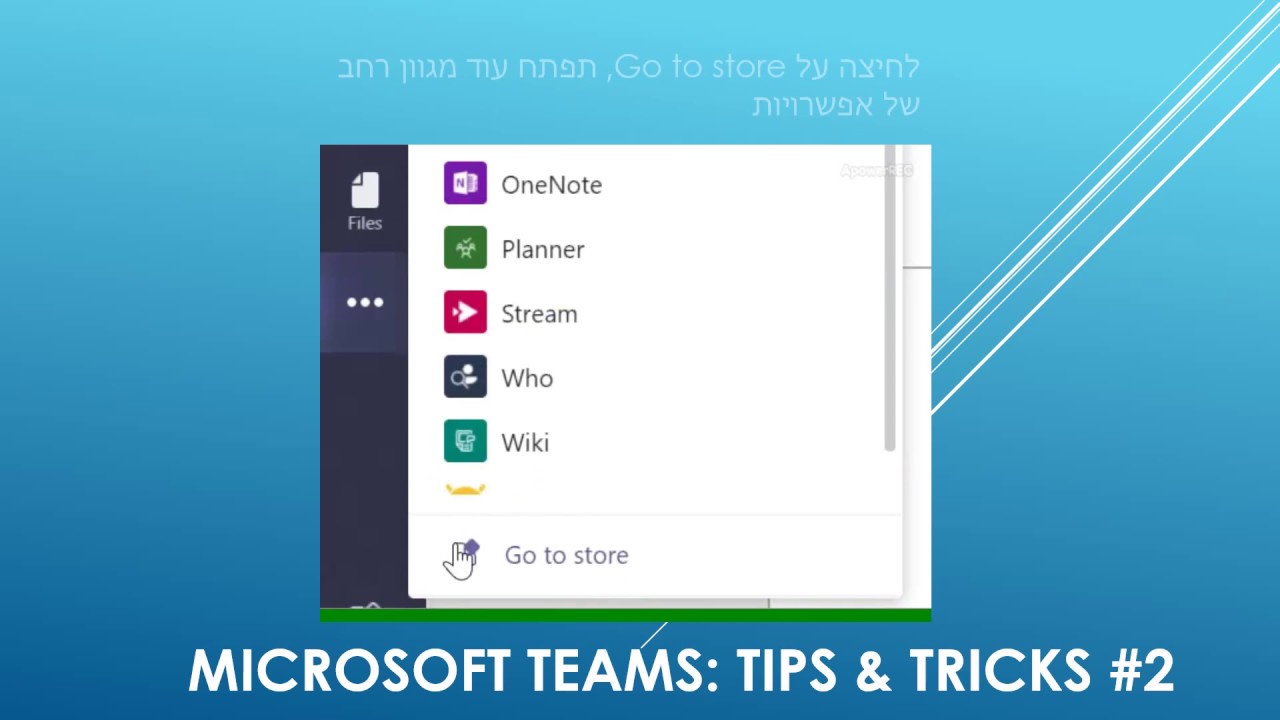 Microsoft Teams - Tips & Tricks #2 - YouTube