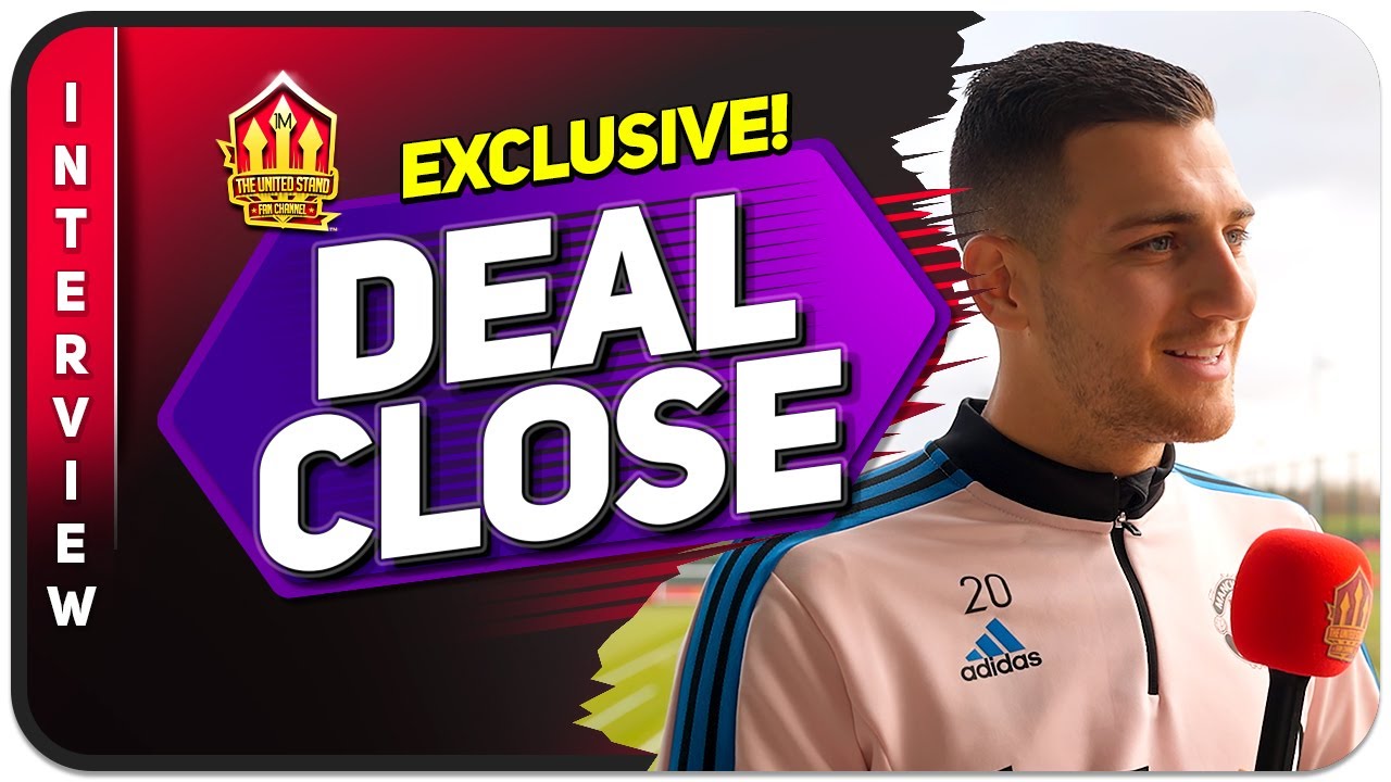 I WANT TO STAY! Diogo DALOT Interview! Man Utd News - YouTube