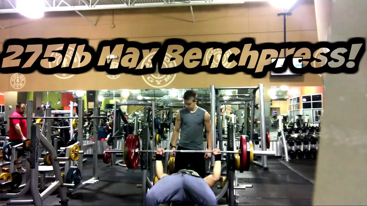 One Rep Bench Press MAX // After Full Chest Workout!!! - YouTube