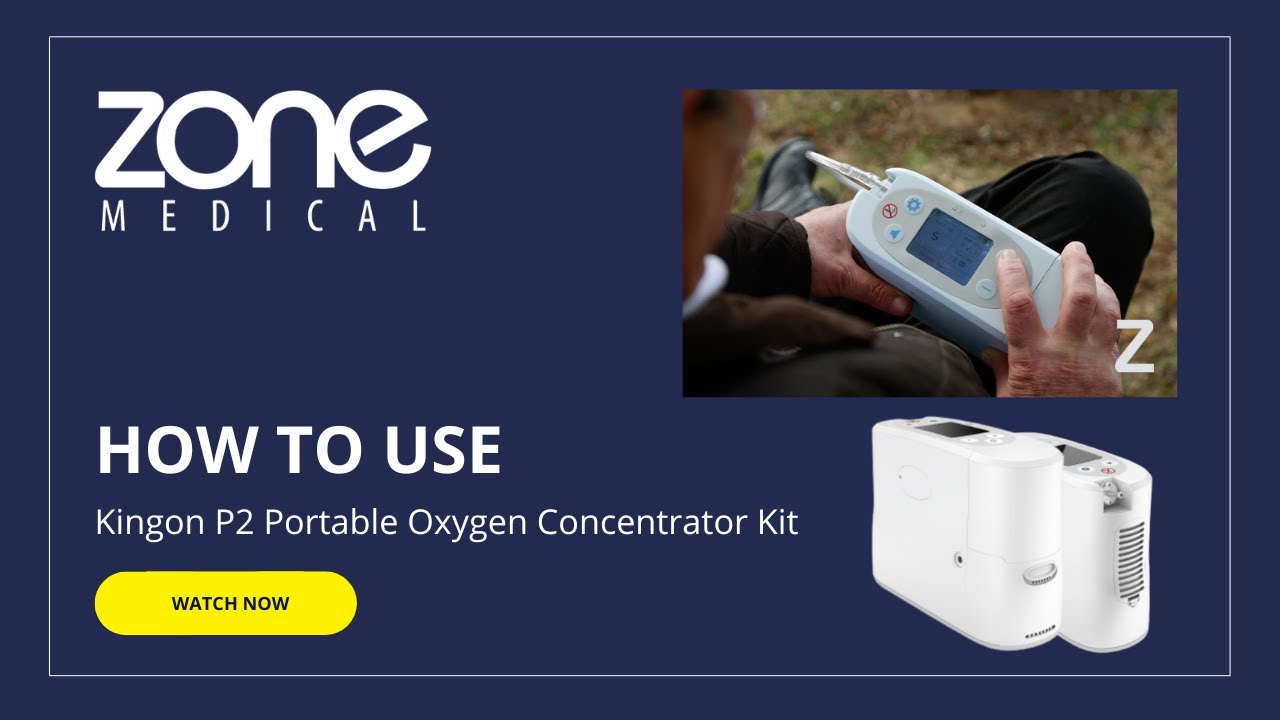 How To Use The Kingon P2 POC | Kingon P2 Portable Oxygen Concentrator ...