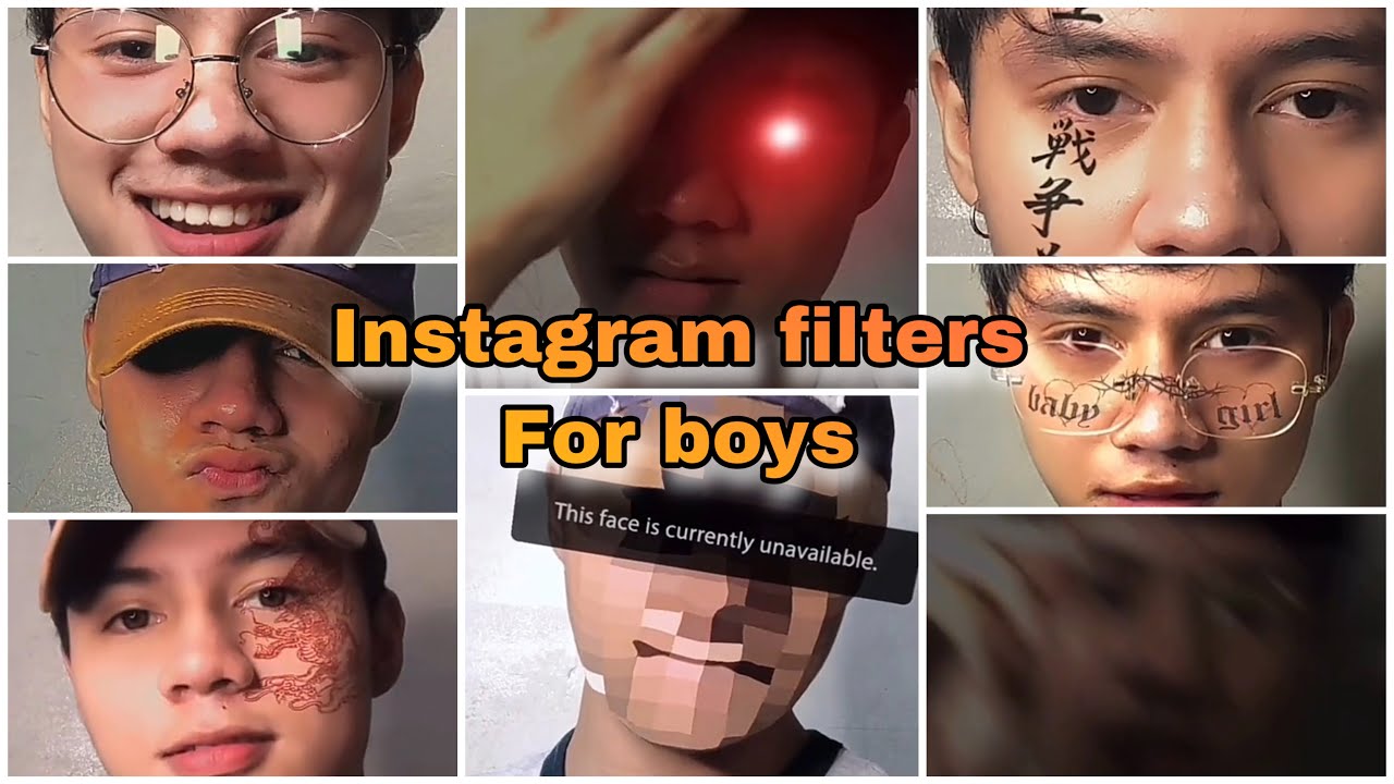 TRENDING INSTAGRAM FILTERS FOR BOYS 2022 || AESTHETIC INSTAGRAM FILTERS ...