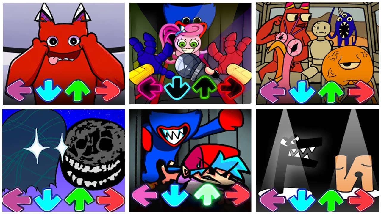 FNF Road Trip Of Banban, FNF Garten Of BanBan, FNF Alphabet Lore, FNF ...