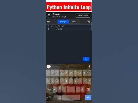 Python Infinite Loop \\ Rinku Sahu - YouTube