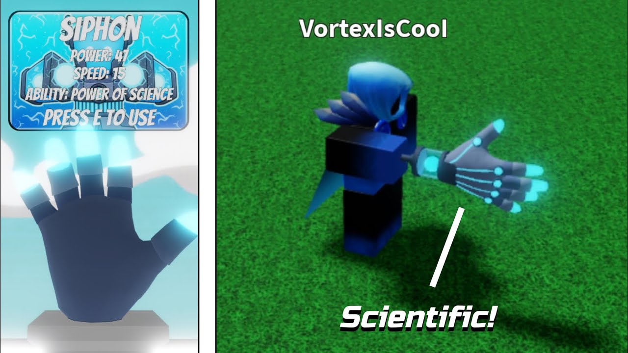 Siphon Glove Showcase In Slap Battles (Roblox) - YouTube