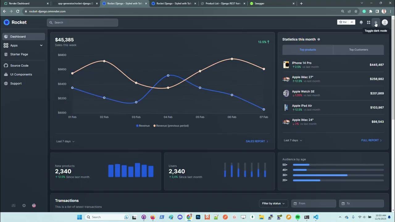Rocket Django Presentation And Live Deploy Appseed Youtube