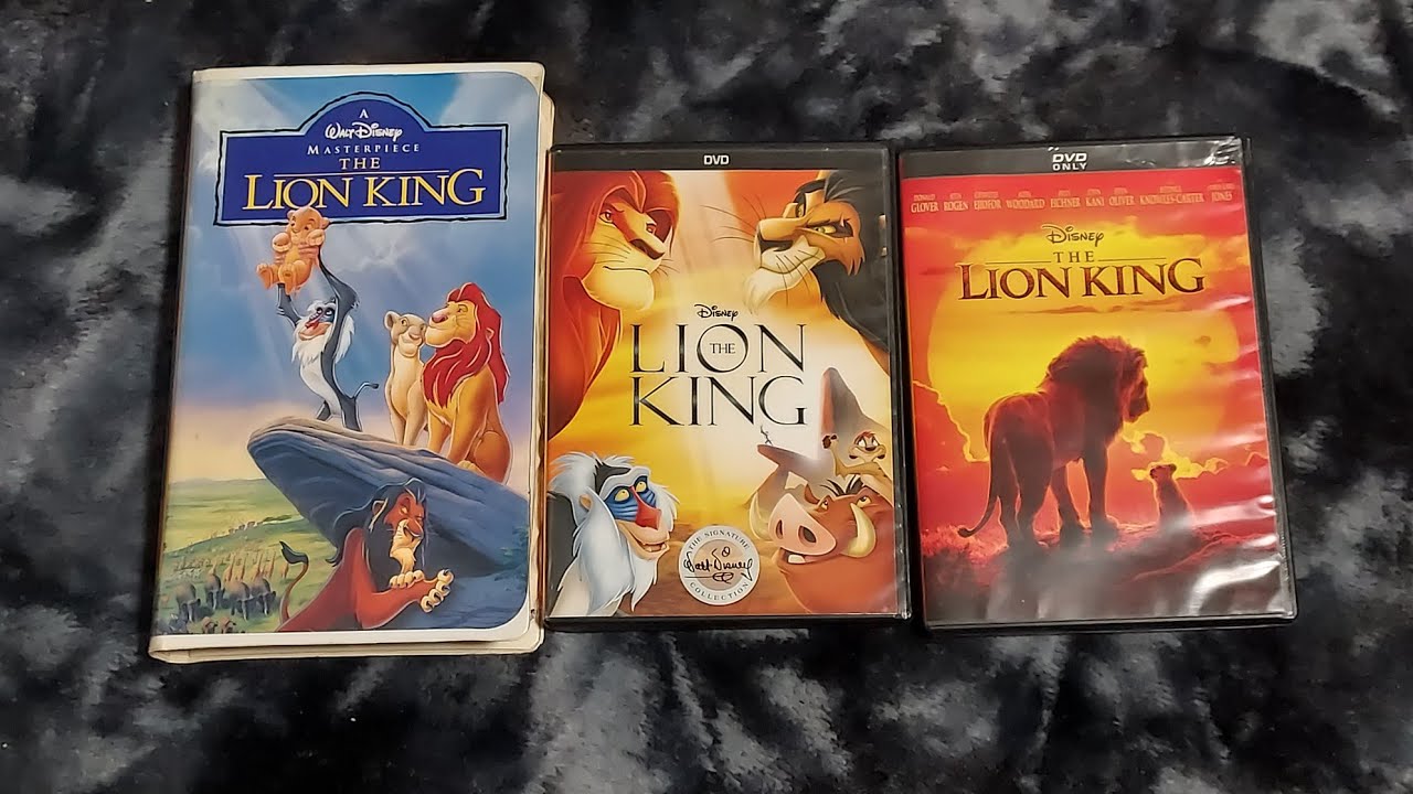 VHS/DVD Comparison #24☀️⛰️🦁 - YouTube