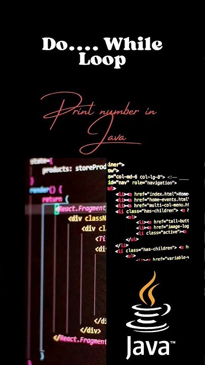do.. while Loop || Java🔥#shorts #java - YouTube