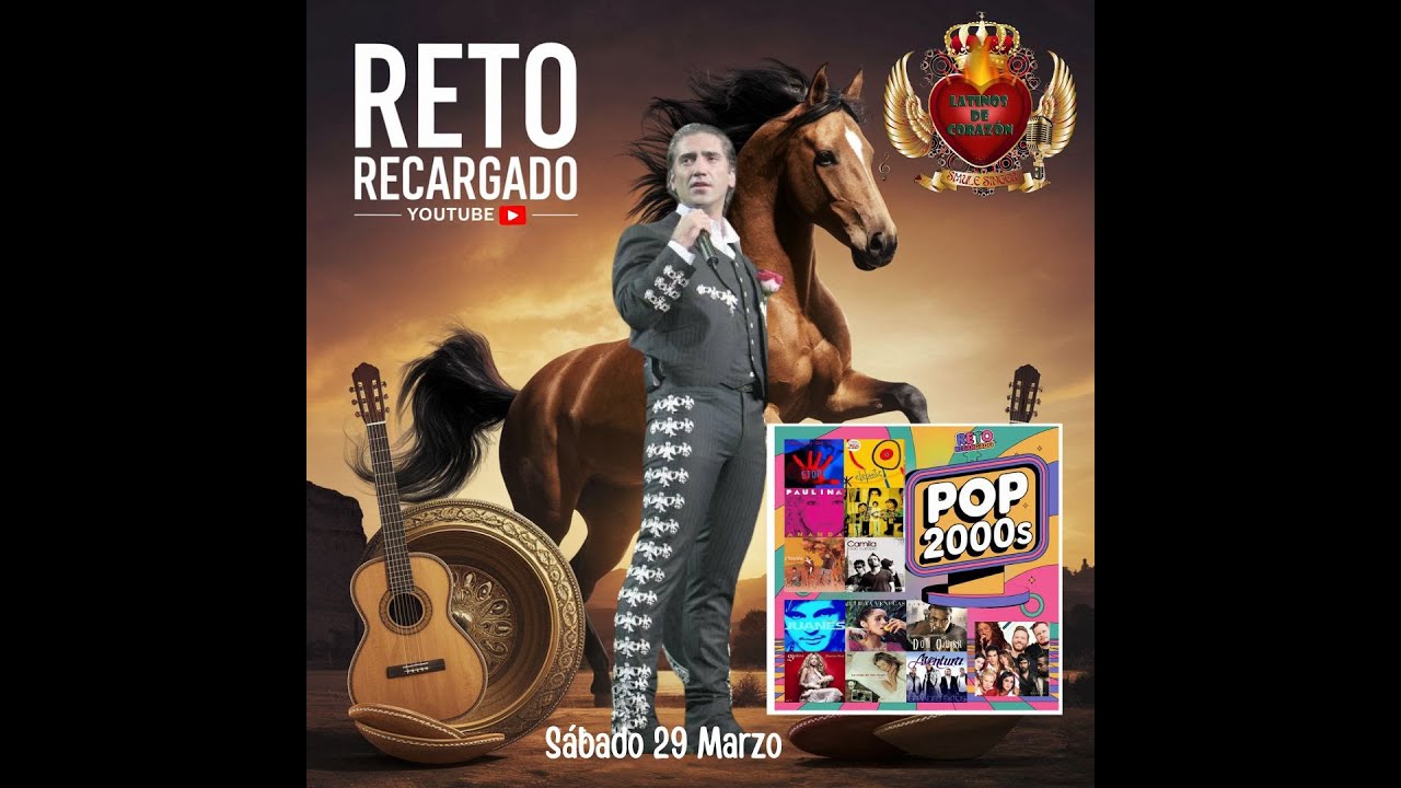 RETO RECARGADO : ALEJANDRO FERNANDEZ Y POP 2000 + - YouTube