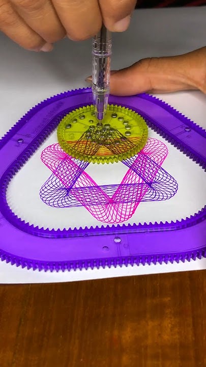 Watch This Spirograph Magic Before You Skip!⚡#shorts - YouTube