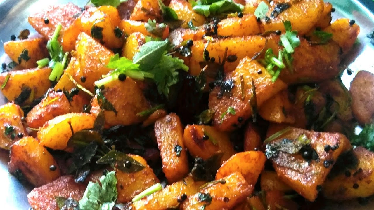 most famous South Indian potato fry once you taste this potato fry you ...