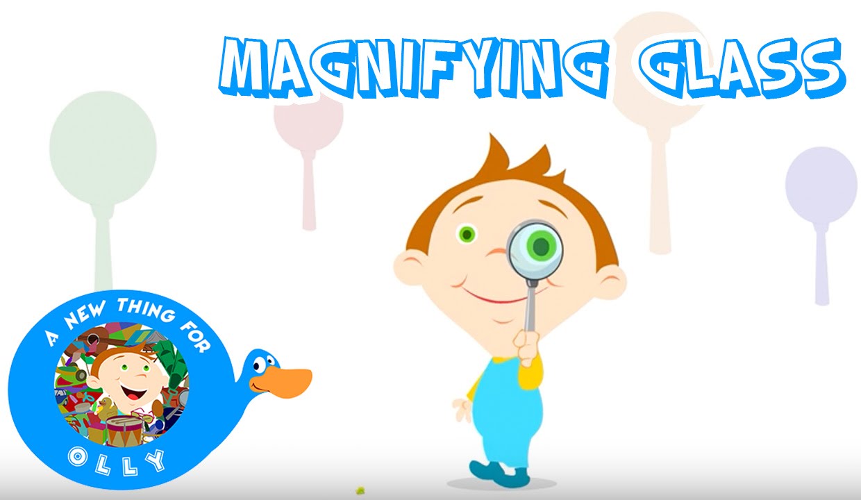 Olly Fun - Magnifying Glass/Lente - YouTube