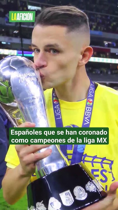 Álvaro Fidalgo, el tercer futbolista español campeón de la Liga MX #ligamx #america - YouTube