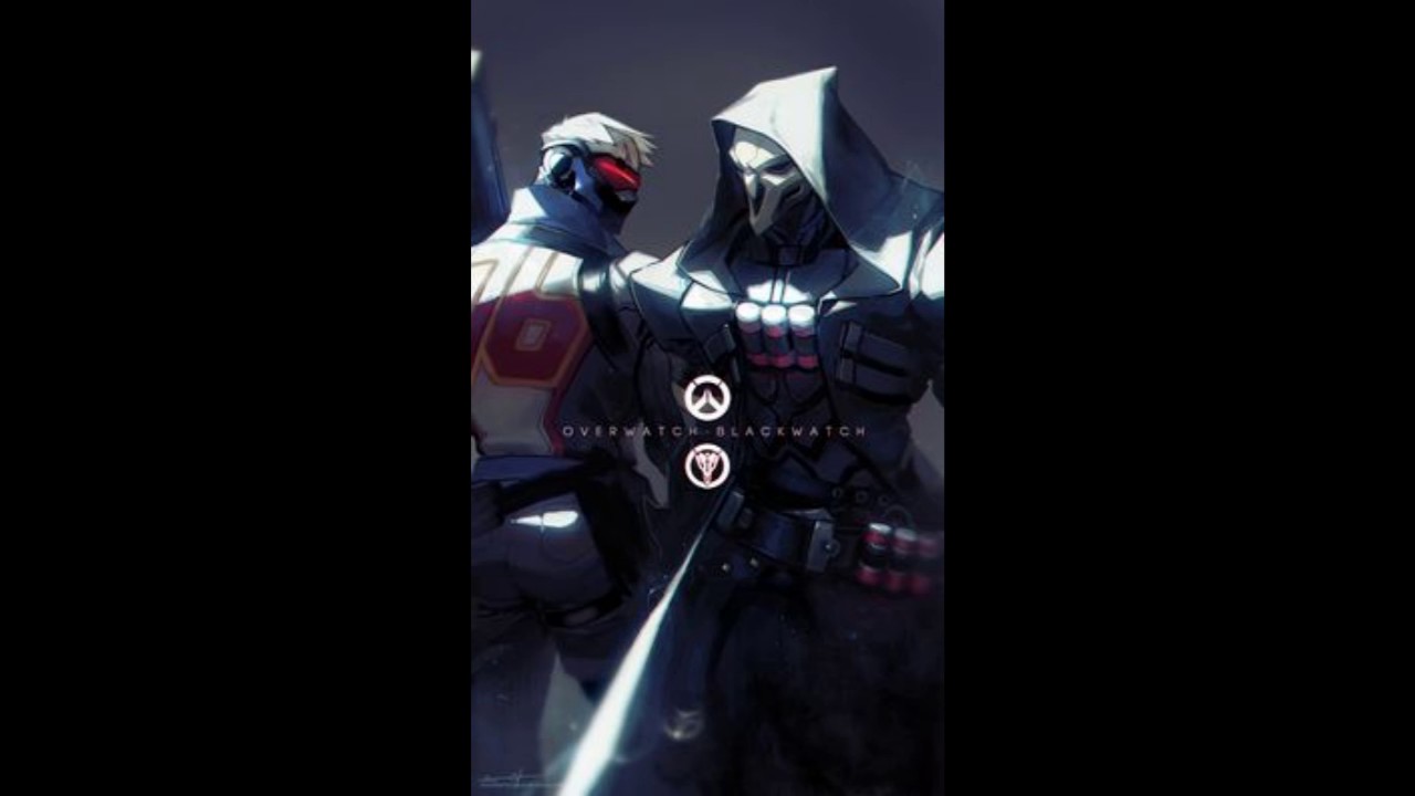 soldier 76 vs reaper rap battle nightcore - YouTube