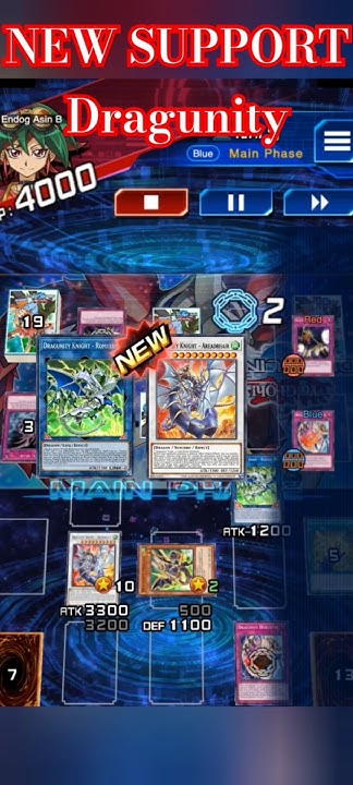 NEW SUPPORT Dragunity Deck [YU-GI-OH DUEL LINKS ] - YouTube