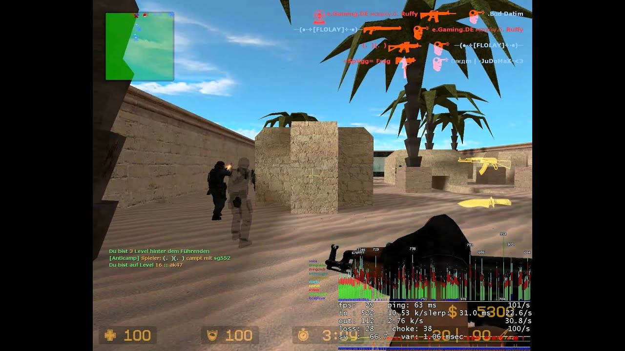Counter Strike Source - Gungame Deathmatch - YouTube