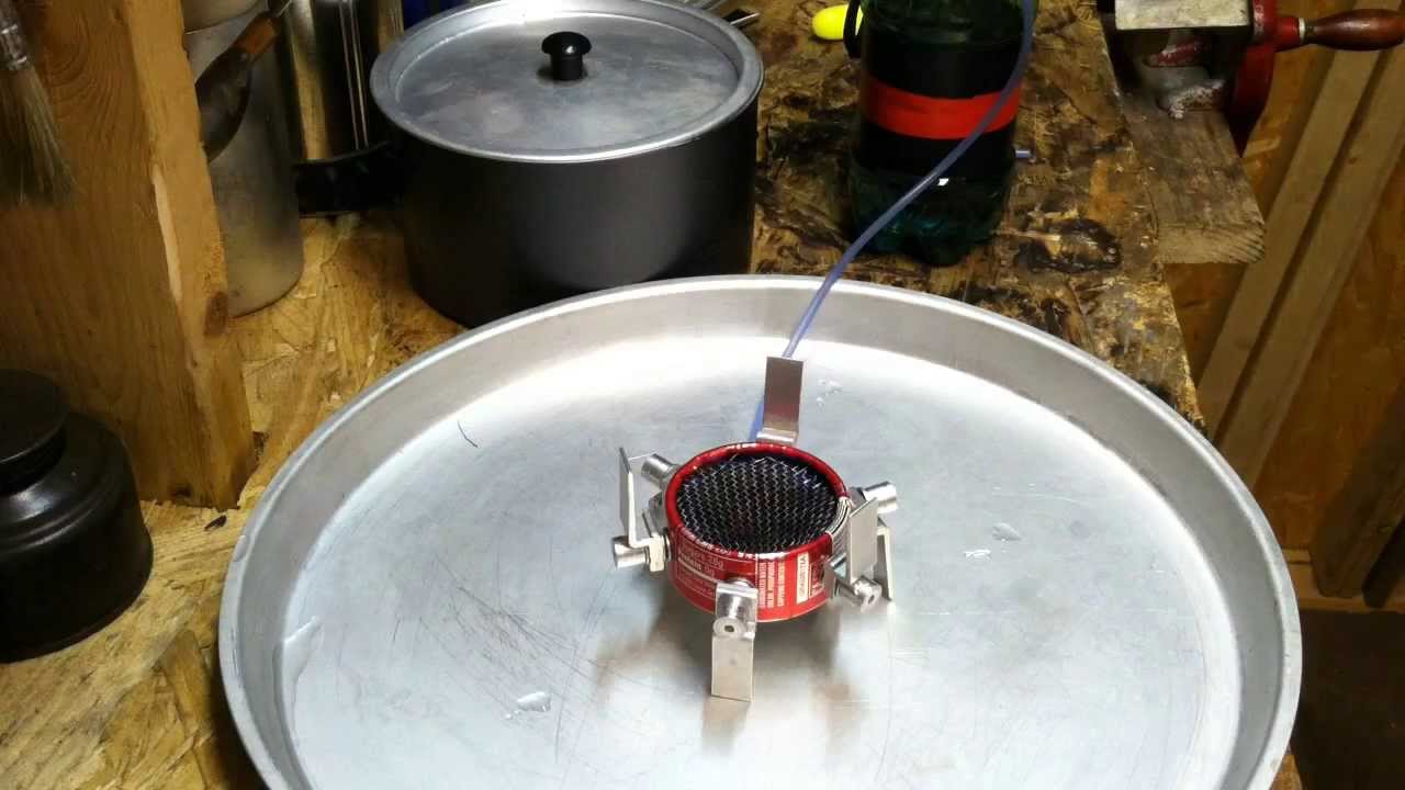 The Red Dwarf Alcohol Stove - YouTube