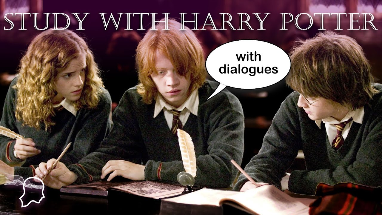 Harry Potter ASMR with Dialogue in Cozy Hogwarts Library - Best Study ...