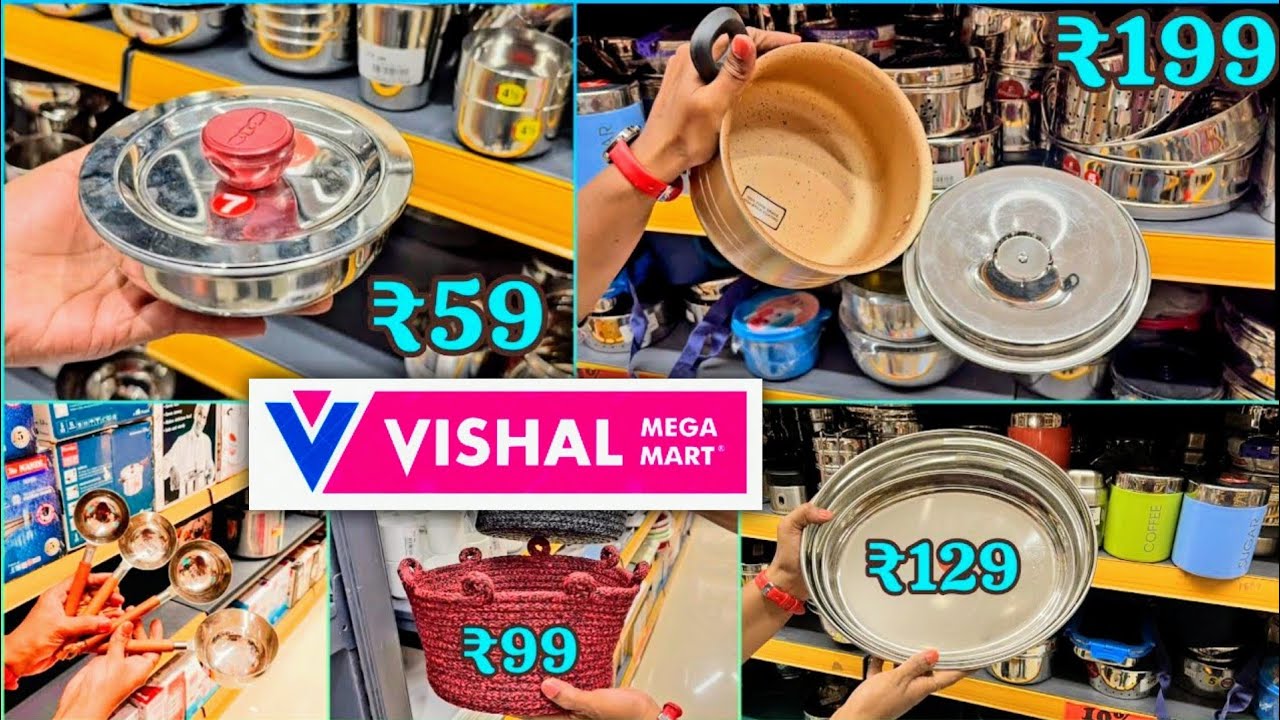 Vishal Mega Mart, Storage containers, Organiser, spice racks. Vishal ...