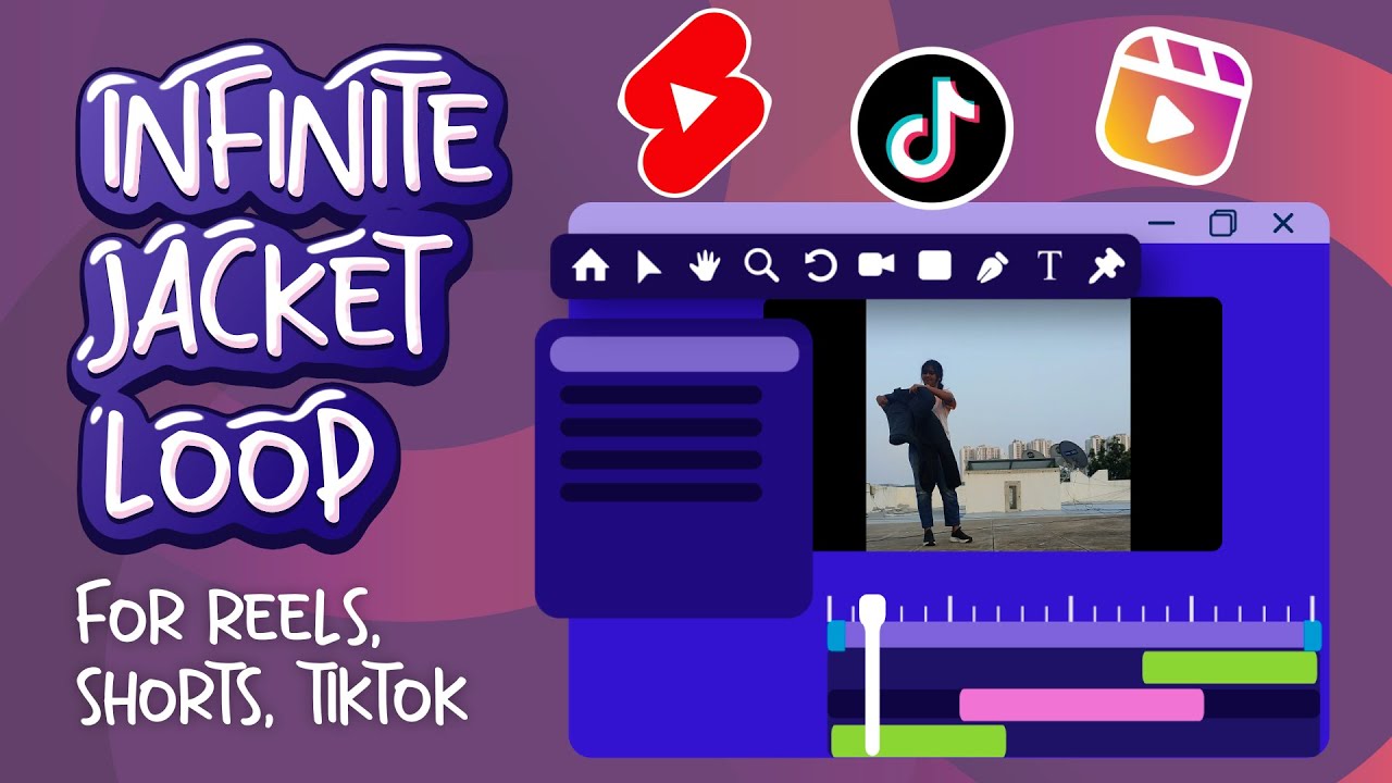 Infinite Jacket Loop Making - YouTube