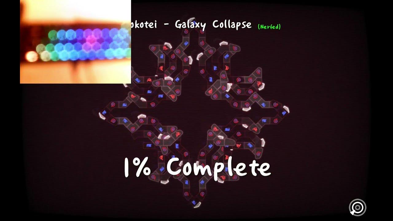 Galaxy Collapse 1% Will Probably Do 100% Tommorow!! (Legendary Adofai Level) Ft. Bad Camera ...