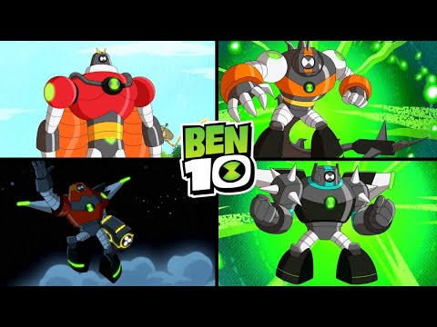 EVERY OMNI-NAUT TRANSFORMATIONS | BEN 10