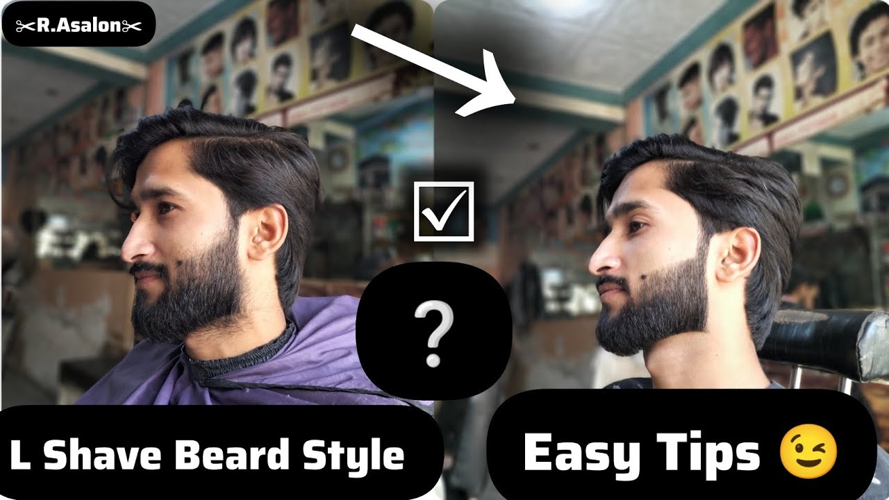 How To L Shape Beard Style🔥| Full Tutorial Video|🔥 Easy Tips Step By ...