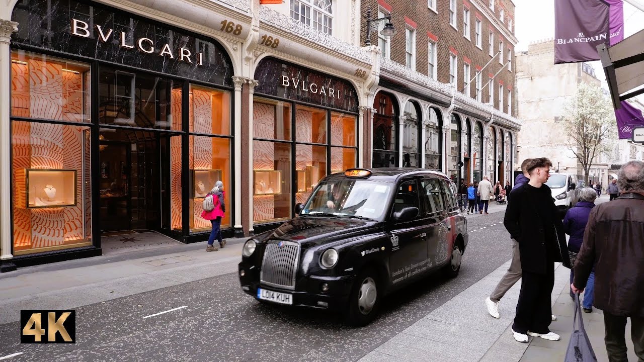London Walking Tour - Mayfair & West End - YouTube