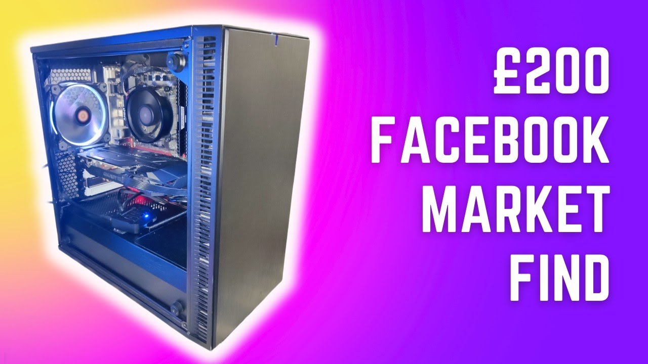 £200 Facebook Market Gaming PC find! - YouTube
