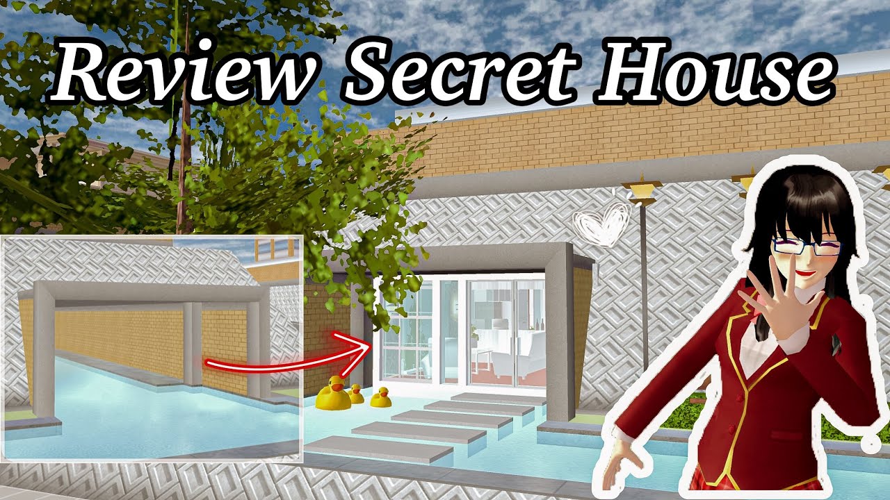 Secret 🤫 House + props ID in Sakura school simulator// ChiChi Sakura II ...