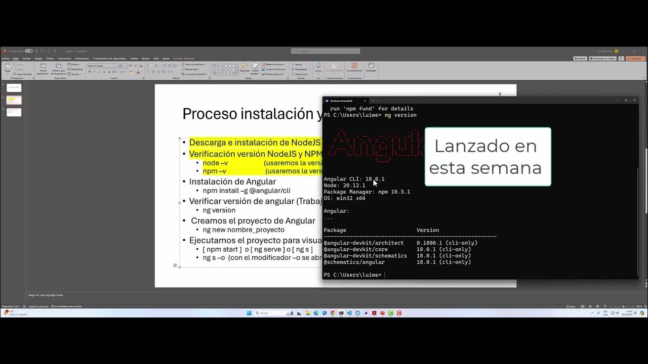 Capa presentación Angular 18 - 01 - YouTube