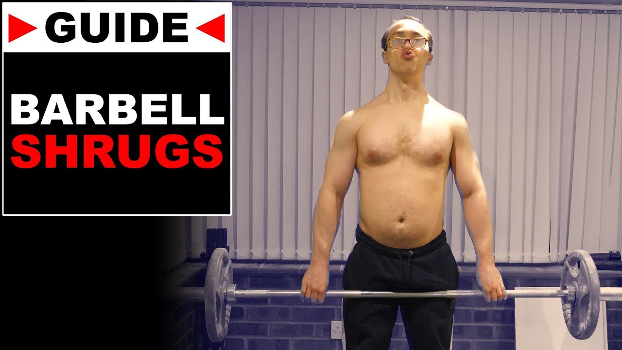 Barbell Shrugs QUICK GUIDE 3 Steps! - YouTube