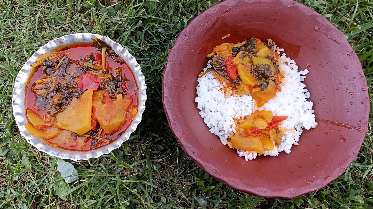 Aaj banayi kholrabi aur collard greens ki sabzi /Haakh Monji te haakh ...