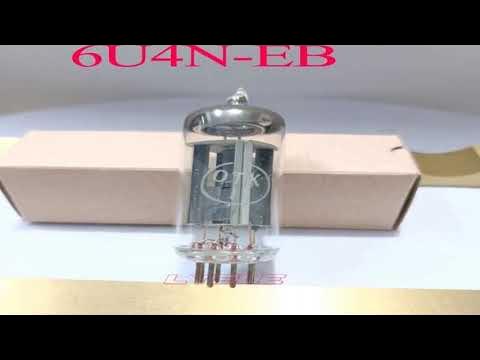 Soviet 6U4N-EB vacuum tubes replace 6Z4 6U4N rectifier tubes for audio amplifiers - YouTube