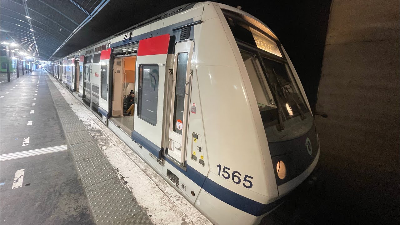 Trajet de Marne-la-Vallée-Chessy à Saint-Germai-en-Laye sur ligne A du ...