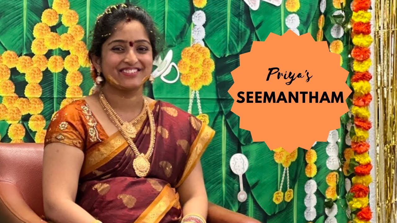 Priya's Seemantham#seemanthamceremony #seemantham #seemanthamingermany# ...