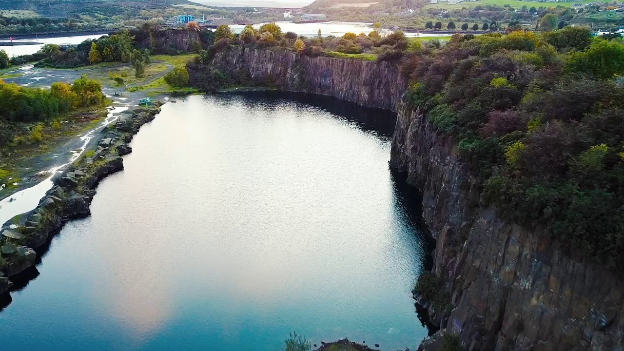 Prestonhill Quarry, Inverkeithing - YouTube