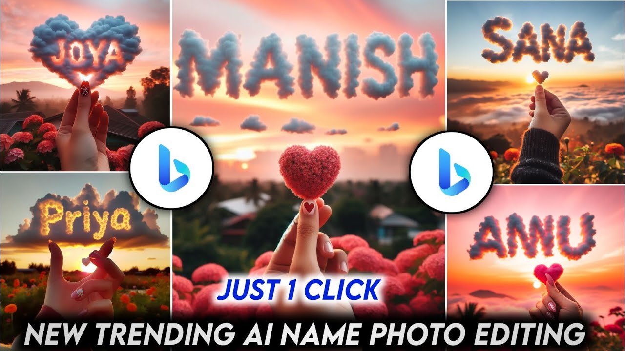New Trending Name Photo Editing || New Trending ai photo editing ...