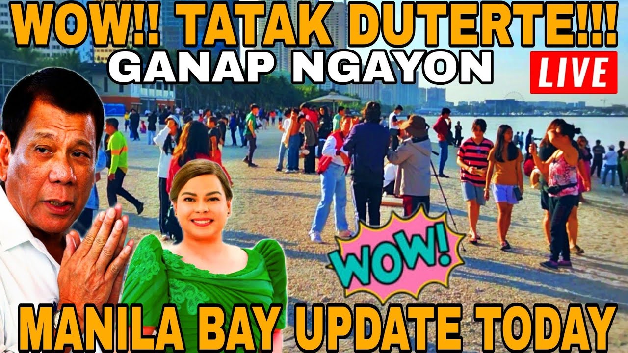 LIVE NOW TATAK DUTERTE MANILA BAY UPDATE TODAY MARCH 6,2024 - YouTube