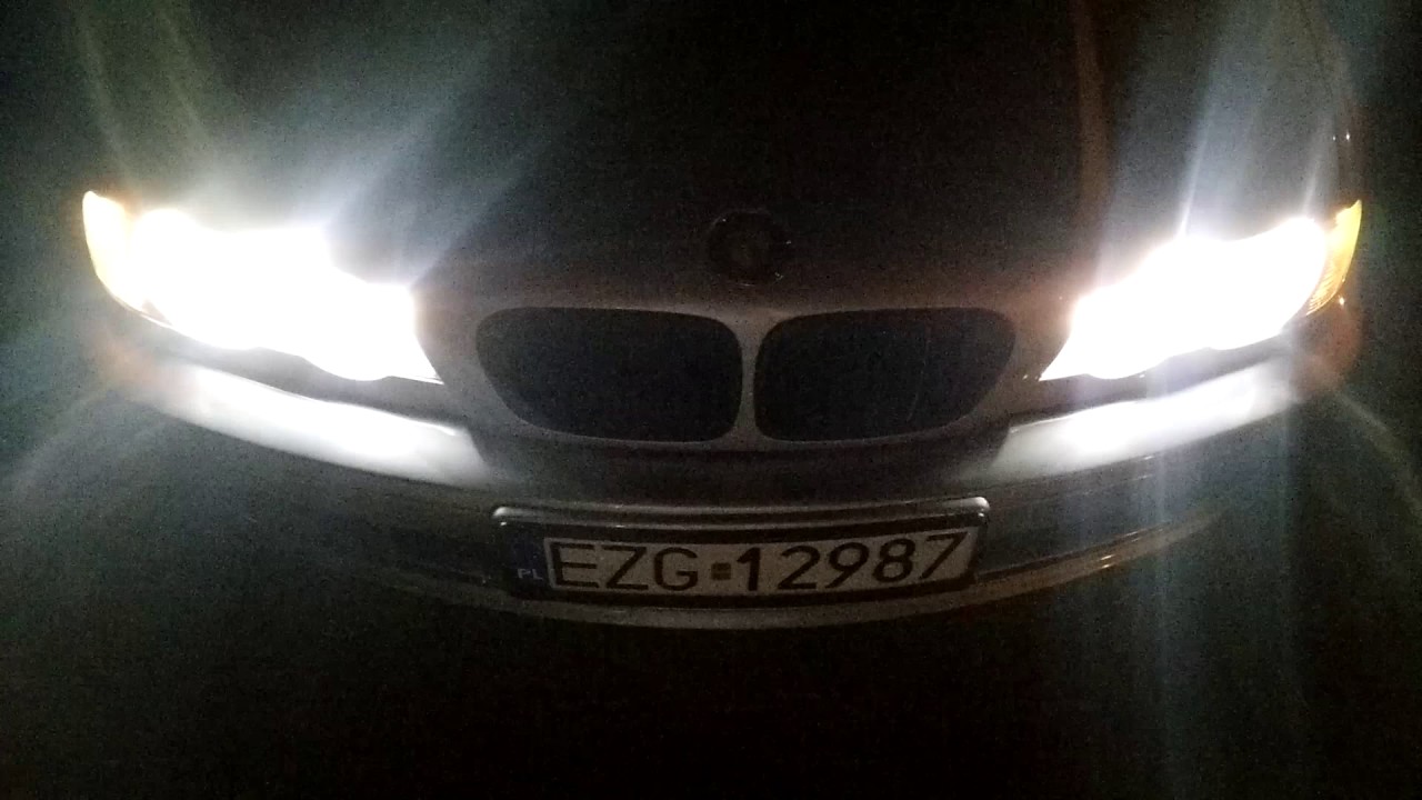BMW Ring LED Strobe flash Light - YouTube