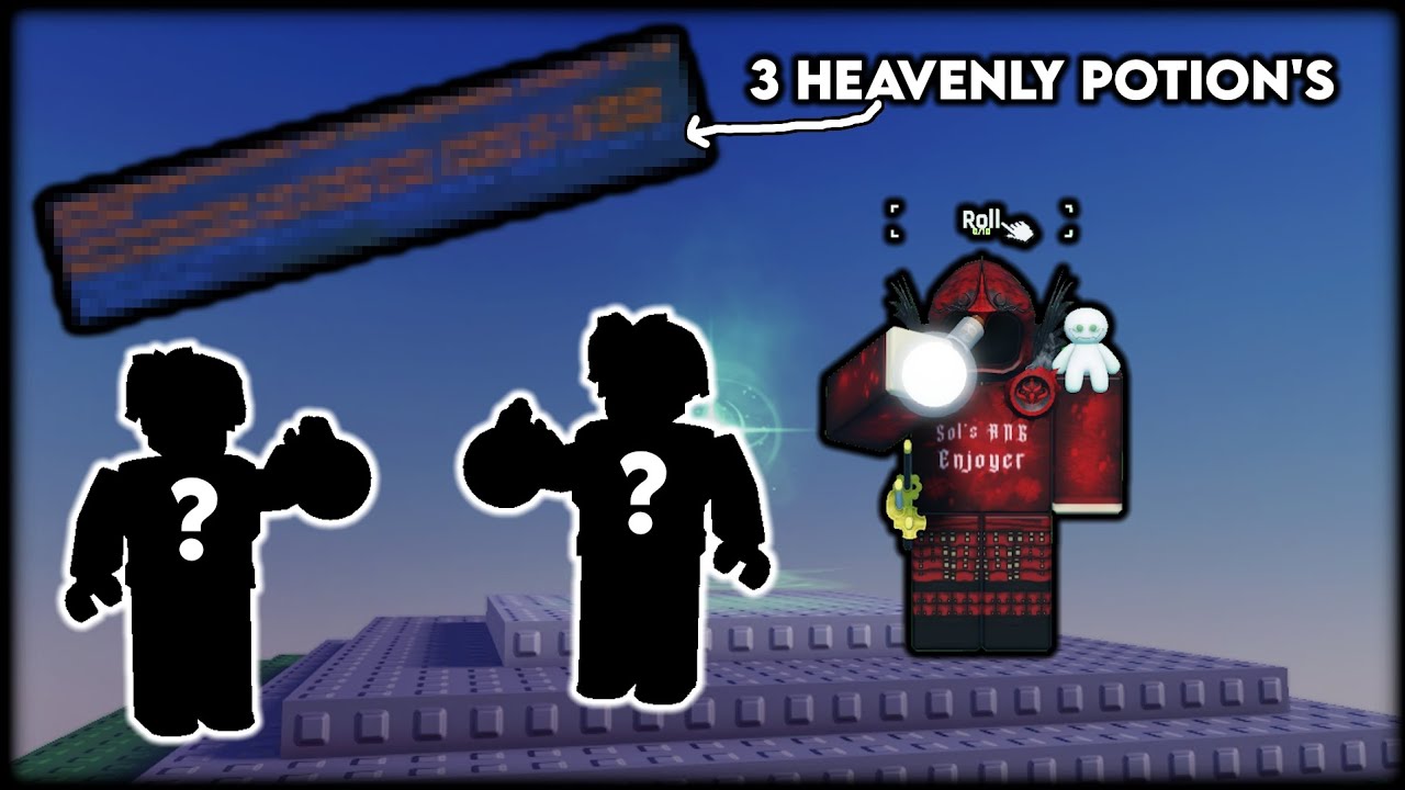 Using 3 Heavenly II potions | Sol's RNG - YouTube